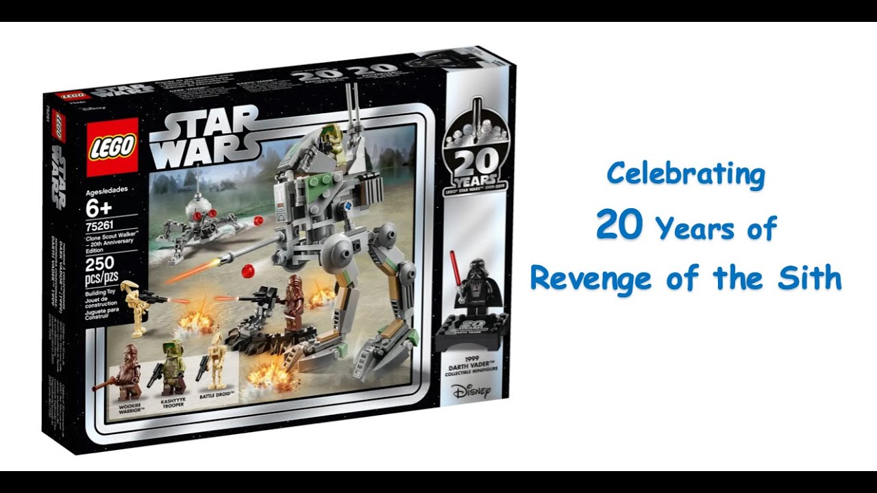 20 Years of Sith Sets - 75261 Clone Scout Walker - YouTube