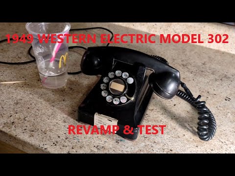 Fixing and Using a 1949 Western Electric Model 302 Telephone