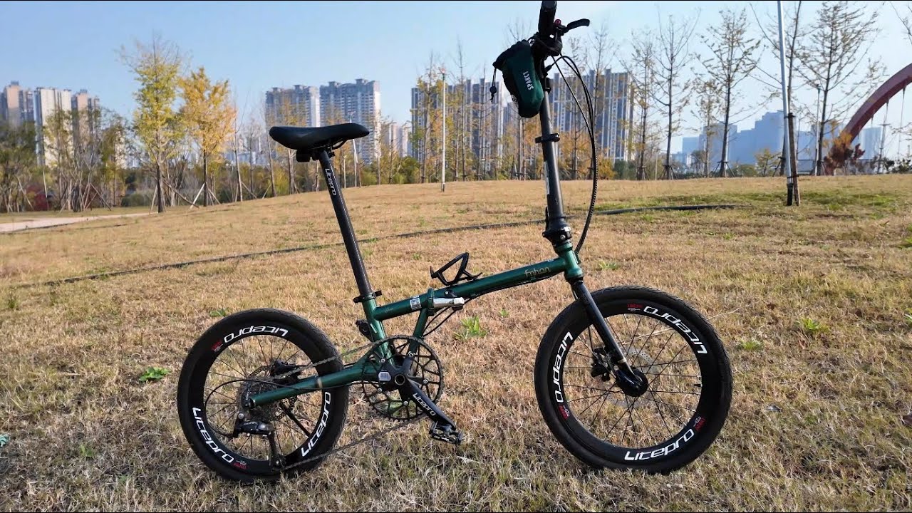 Fnhon Ant Leg (FGD2018) folding bike taken with DJI Pocket3 - YouTube
