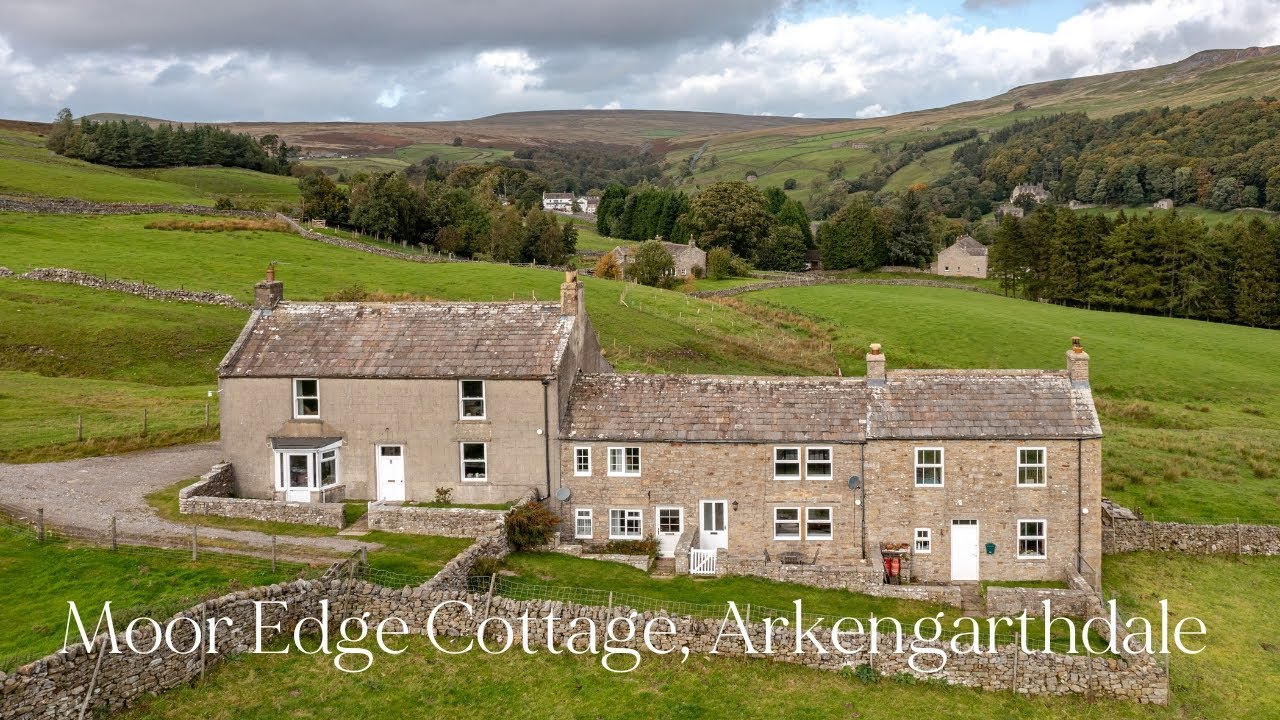 Introducing Moor Edge Cottage, Arkengarthdale - YouTube