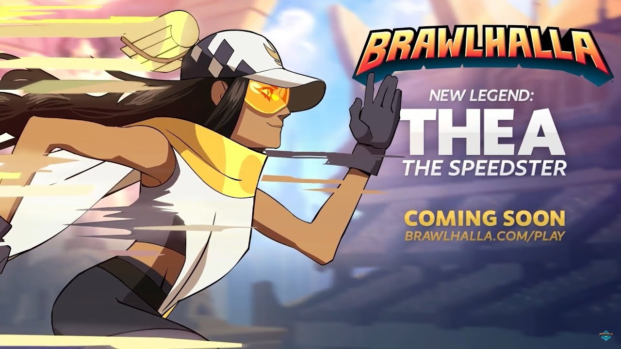 Brawlhalla's Next Legend Revealed - Thea (Boots and Lance) - YouTube