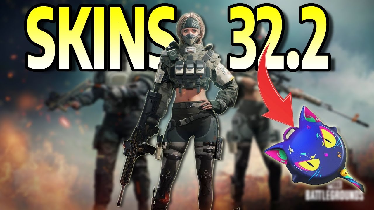 SKINS TACTICAS EN UPDATE 32.2 DE PUBG: BATTLEGROUNDS | SKINS TACTICO PGC 2024 - YouTube