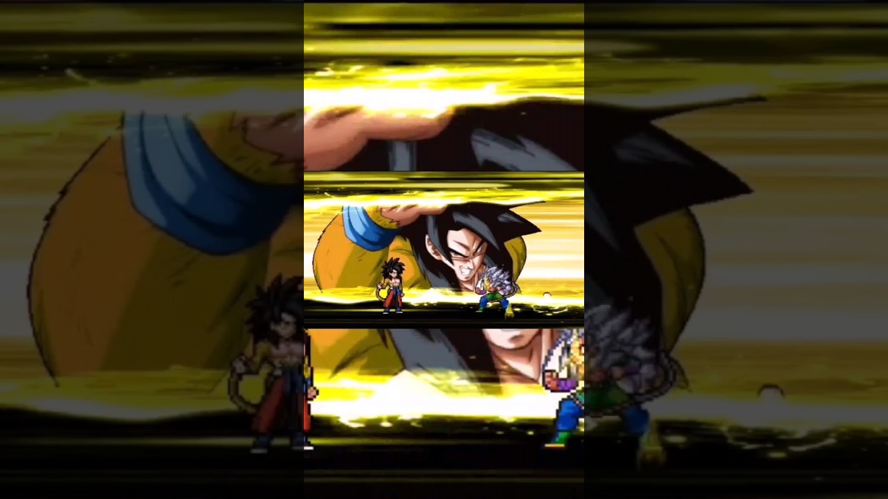 Супер прием Гоку Супер Сайан 4 Универсе Трее Паверед - Goku Super ...