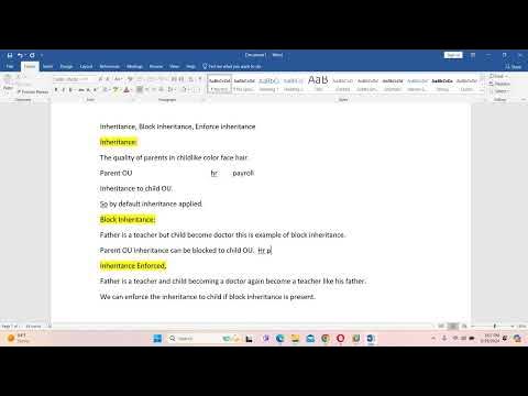 Lec6 Difference between inheritance block and enforce inheritance - YouTube