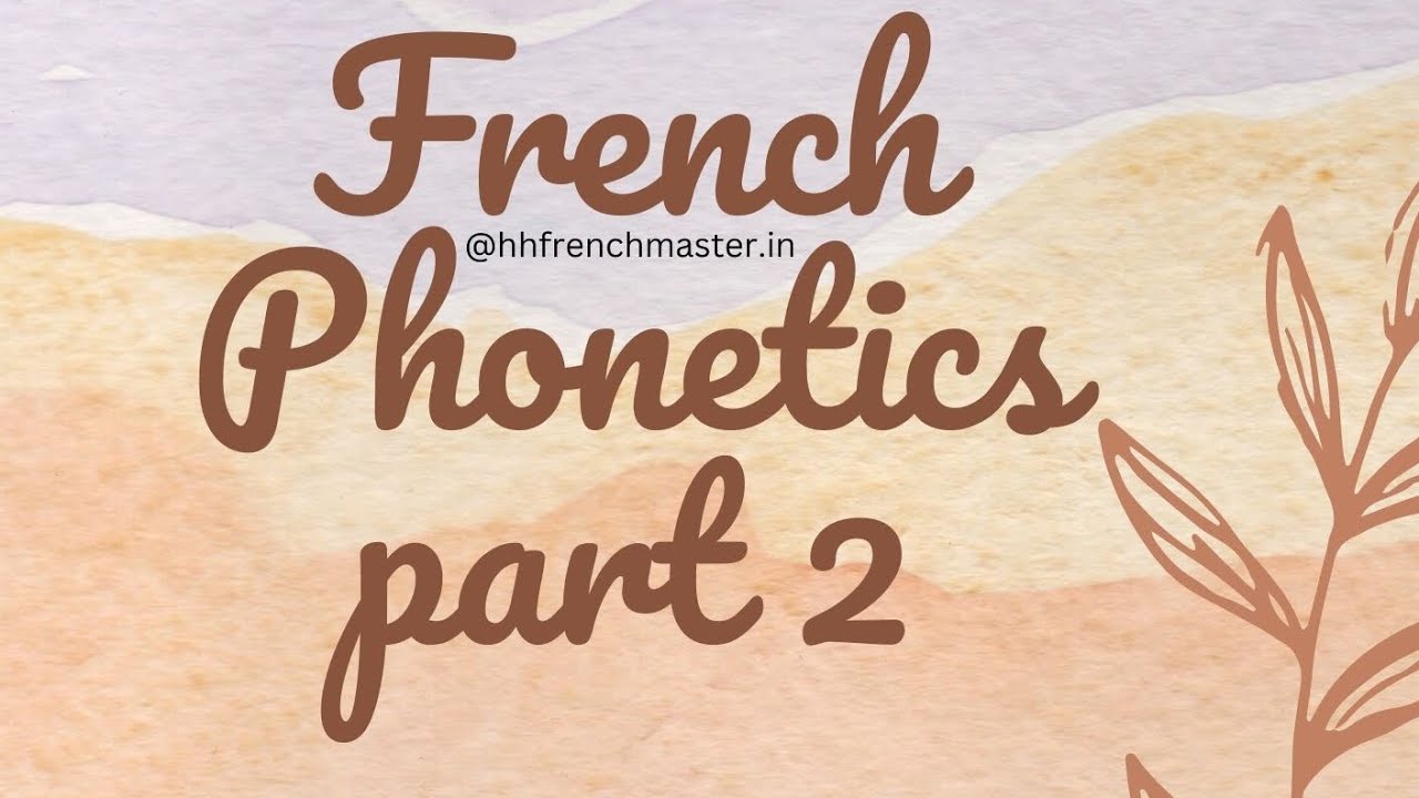 FRENCH PHONETICS 2🇫🇷|LEARN FRENCH FAST|HOW TO READ FRENCH|FRENCH ...