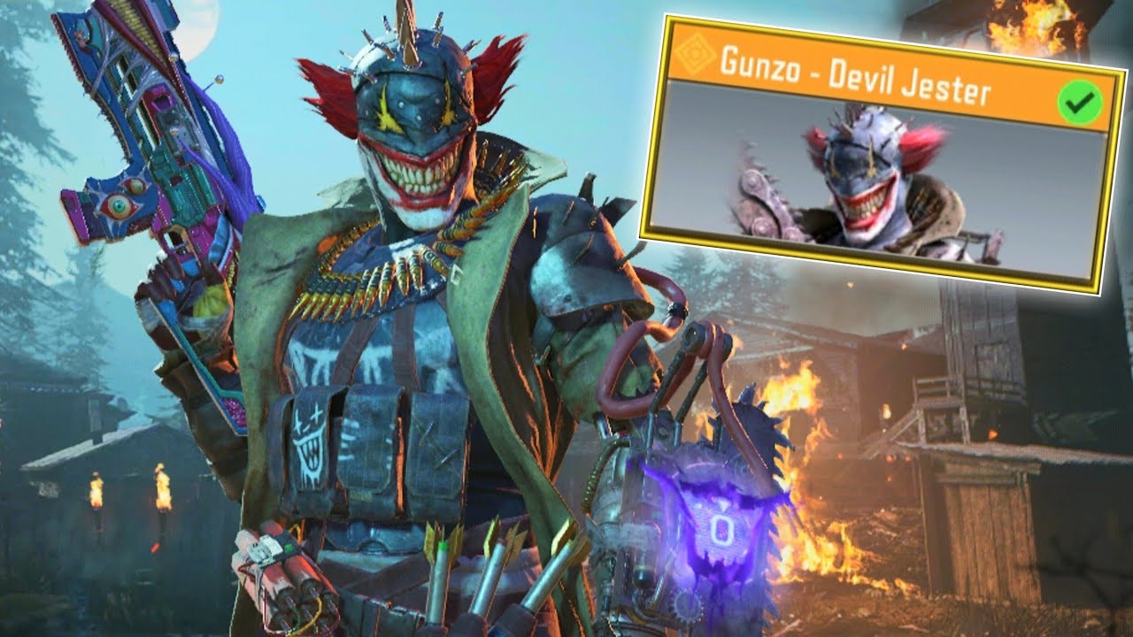 LEGENDARY GUNZO - DEVIL JESTER GAMEPLAY! "THE EVIL CLOWN RETURNS" | COD ...