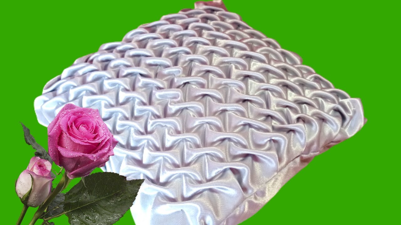 DIY Decorating ideas | Smocked Pillow Cover design | HandiWorks - YouTube