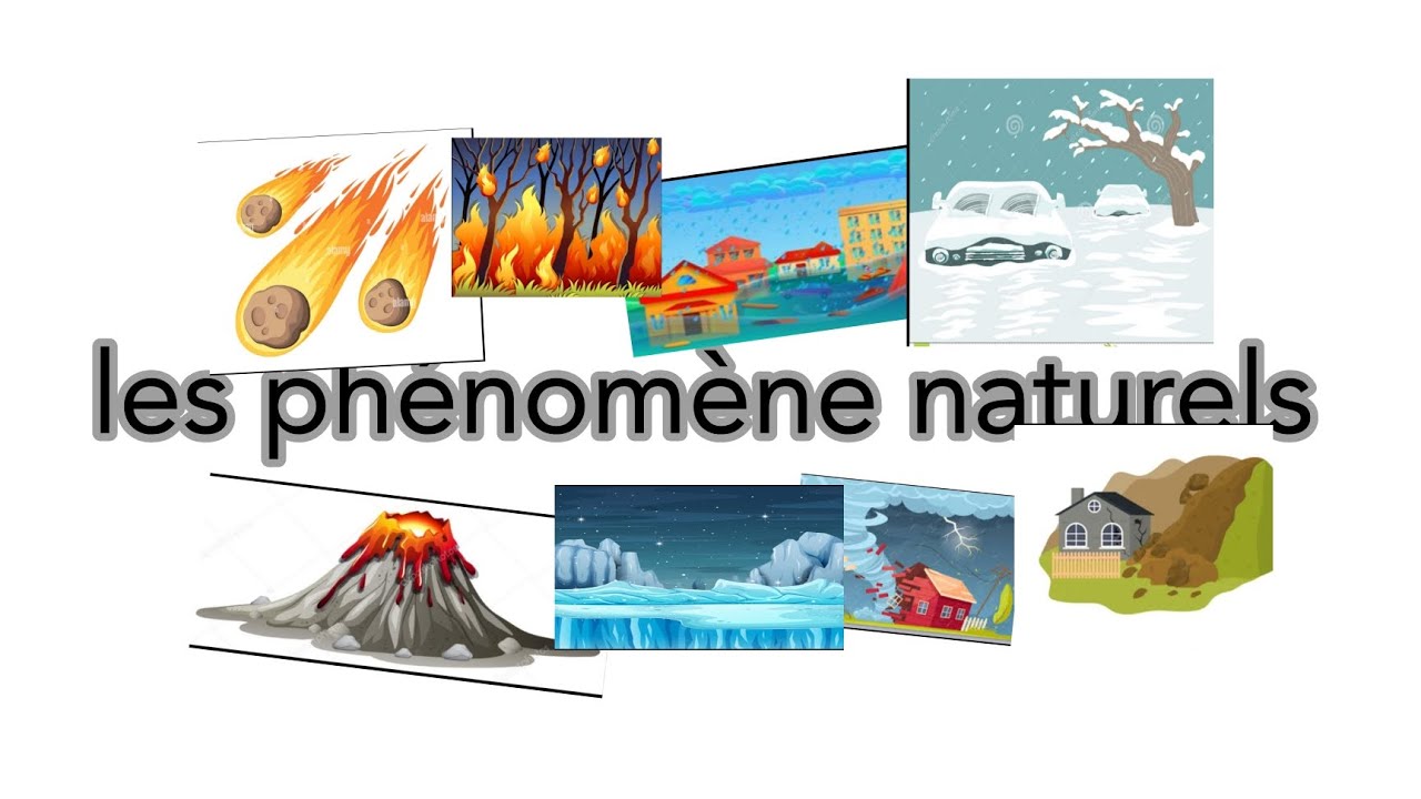 les phénomènes naturels en français - YouTube