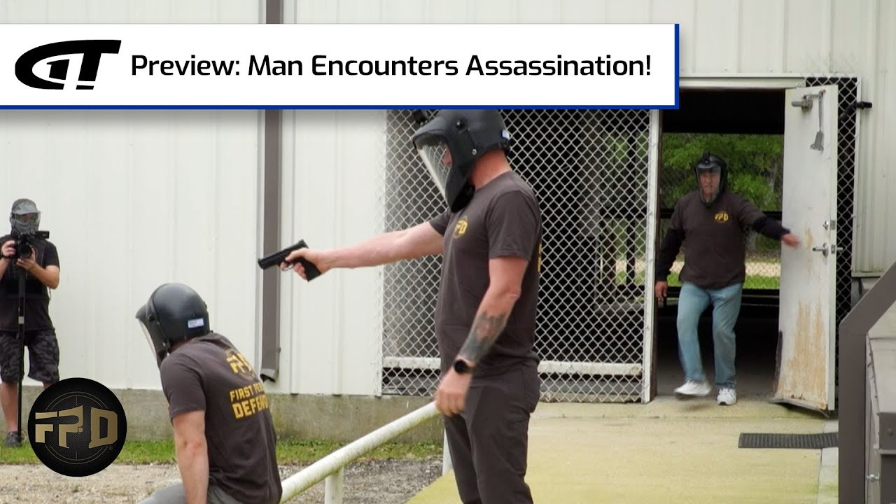 Preview: Man Encounters Assassination! | First Person Defender - YouTube