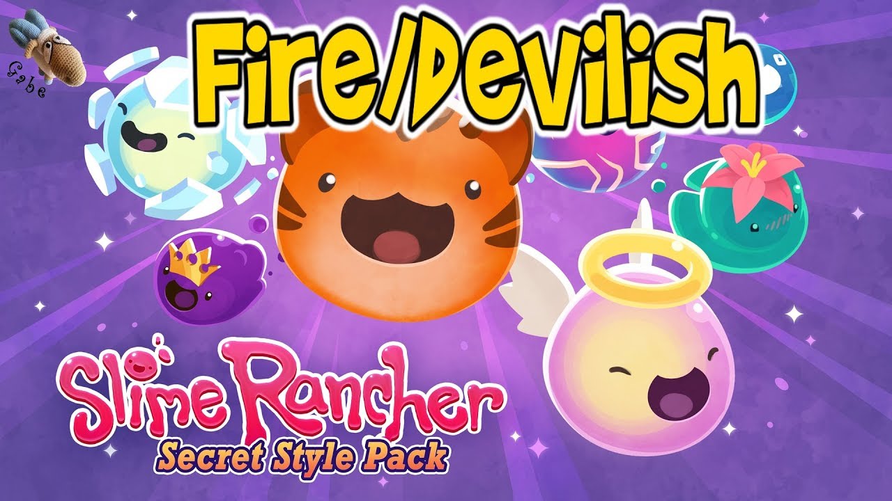 Slime Rancher Secret Styles - Fire/Devilish Pod - YouTube
