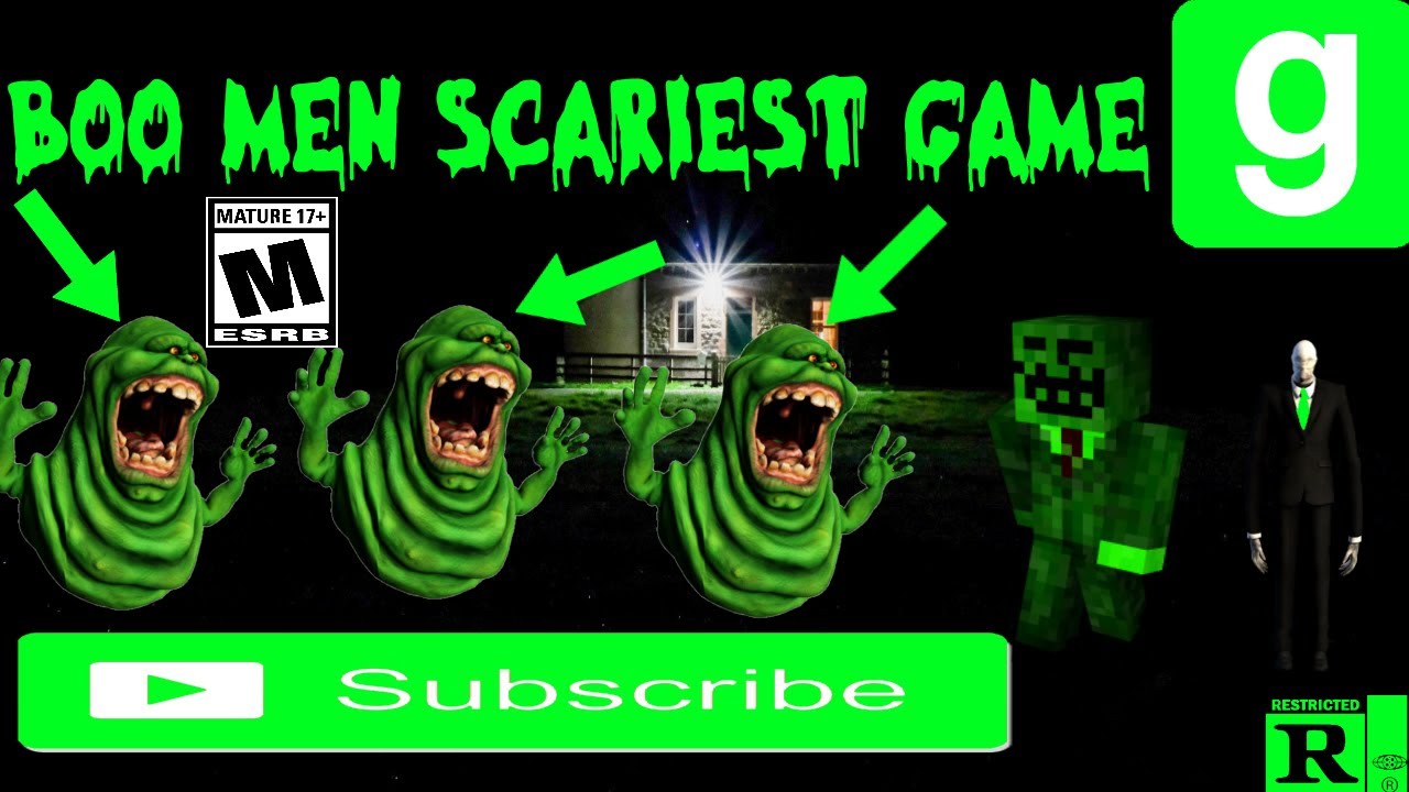 Boo Men Scariest Game? Probably Not! Boo Men With Friends Part 1 - YouTube