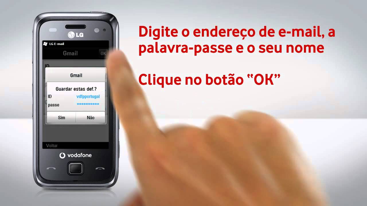 LG GM750 - Configuração de e-mail - YouTube