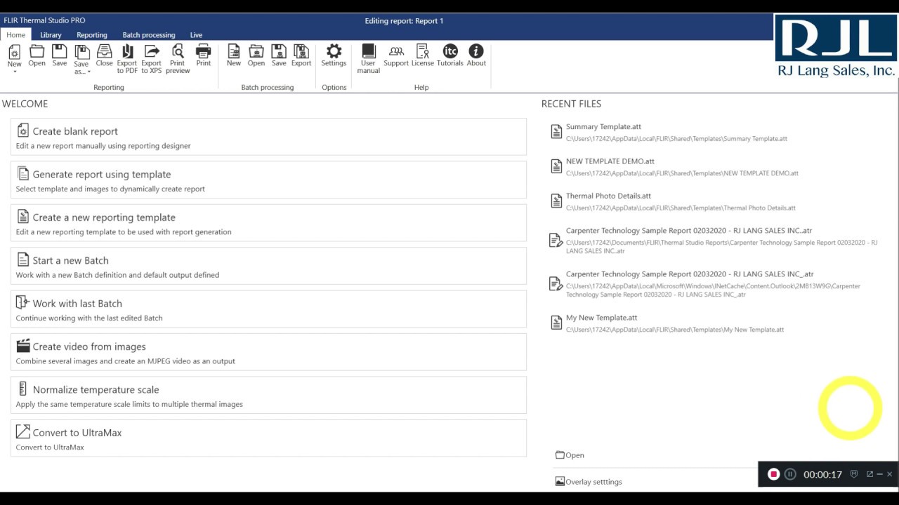 FLIR Thermal Studio Pro- How to Change Temperature From Celsius To ...