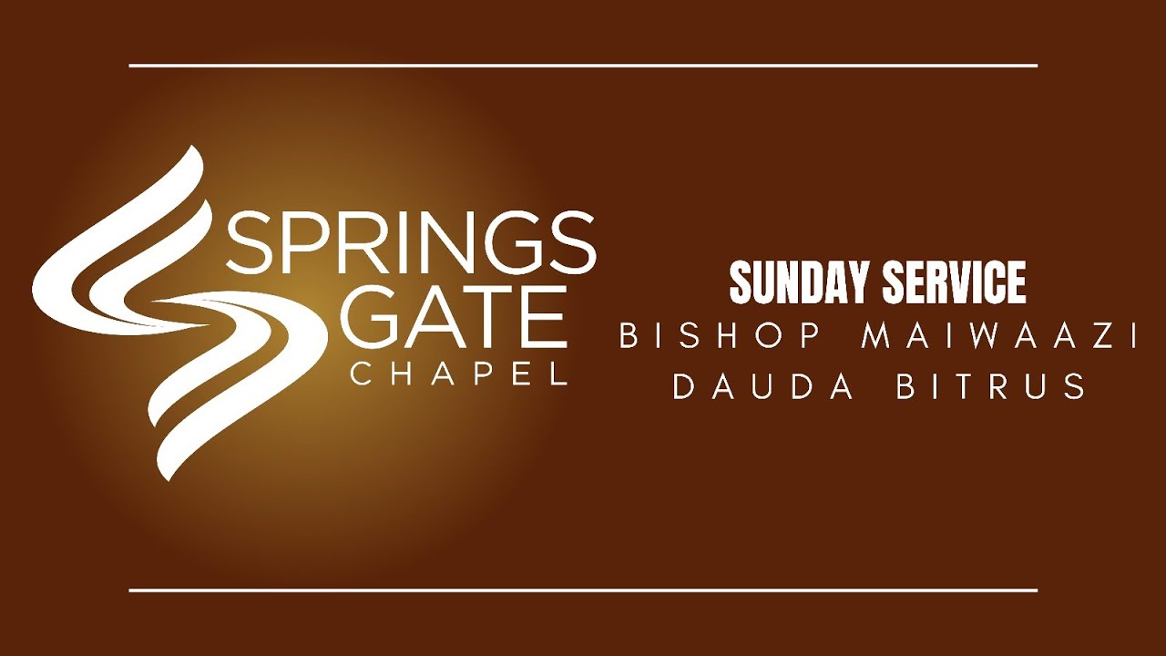 Sunday Worship with Bishop Dauda Maiwaazi - YouTube