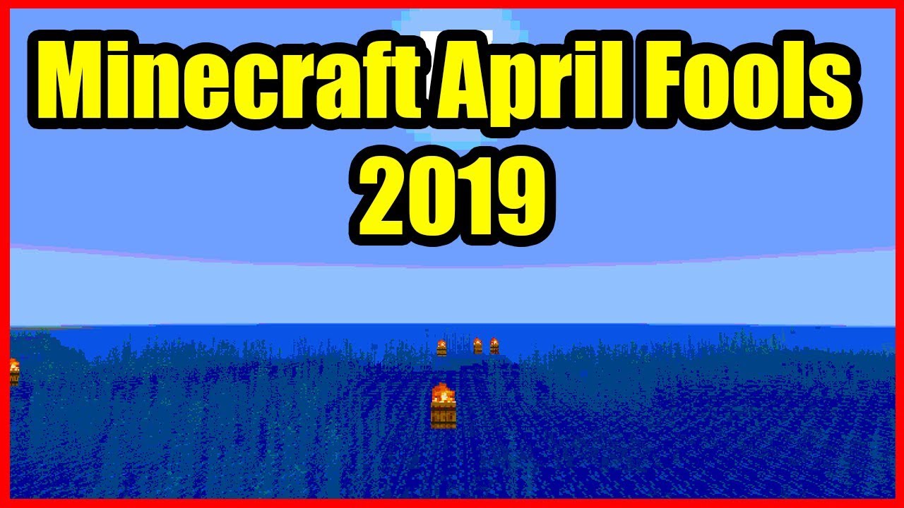 oh cool it's Minecraft 3D Shareware (Minecraft April Fools 2019) - YouTube