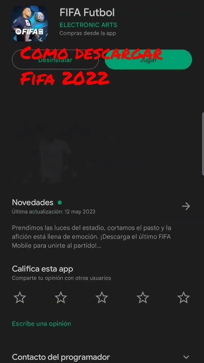 como descargar Fifa 2022 - YouTube