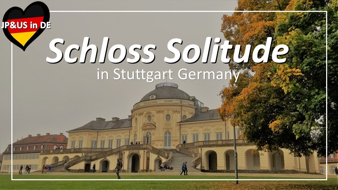 【Stuttgartドイツ】🇩🇪Misty Day at Schloss Solitude in Stuttgart / Running in ...