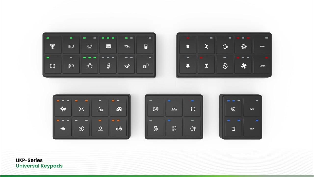 UKP-Series Digital Switching Keypad - YouTube