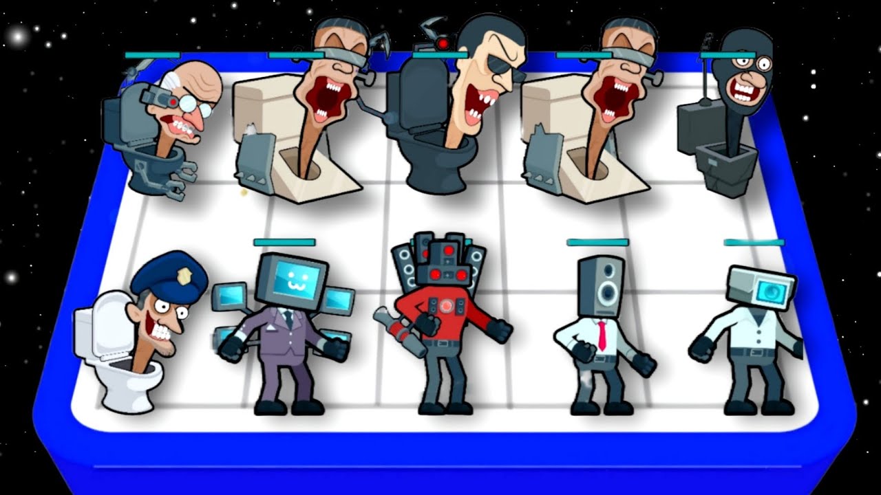 Skibidi Monster Toilet Master - Big Toilet Monster Of Skibidi Universe ...