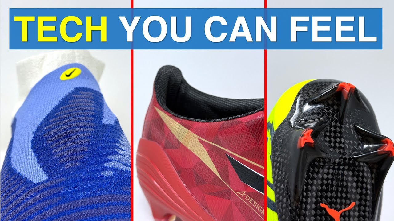 Top 5 football boot TECH YOU CAN ACTUALLY FEEL - YouTube
