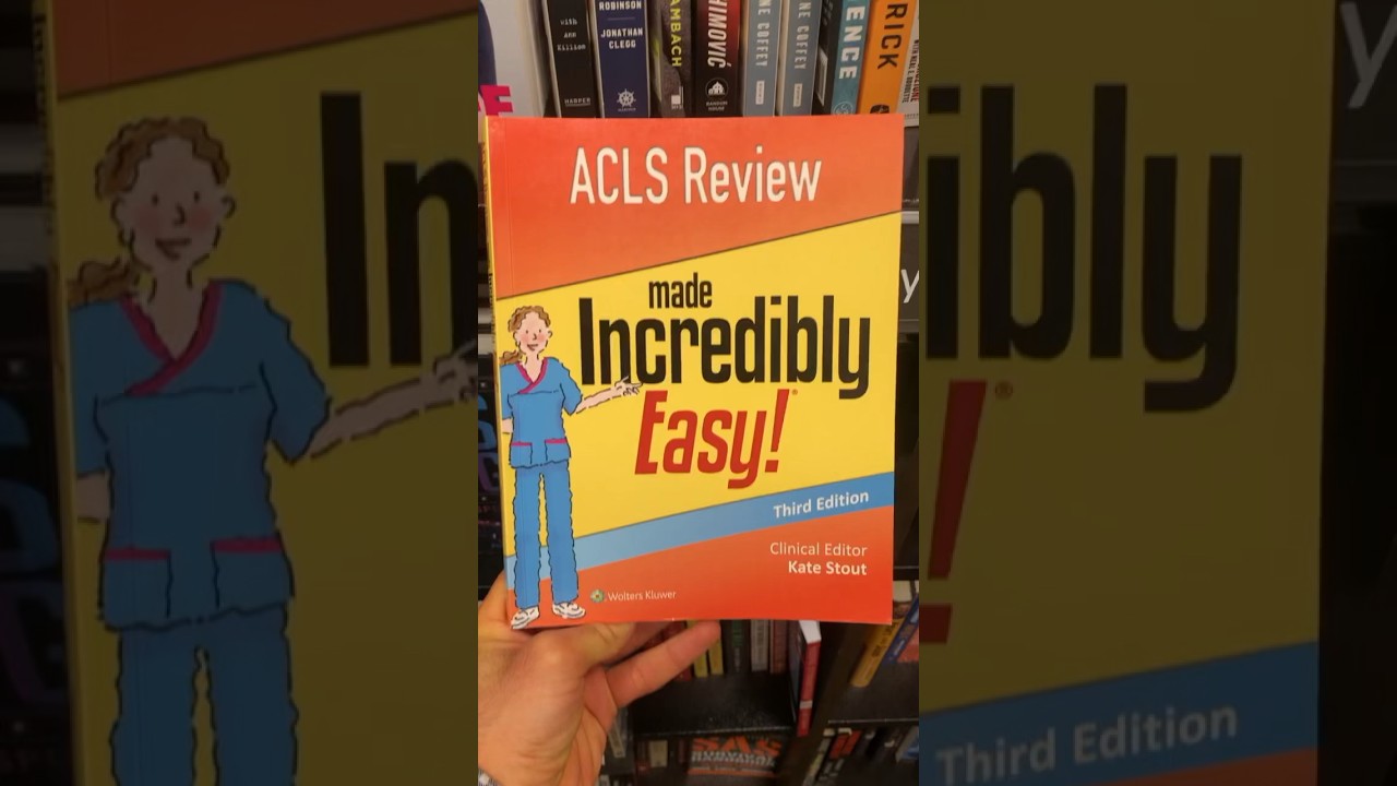 Advanced Cardiac Life support (ACLS) Review Book 📕 - YouTube