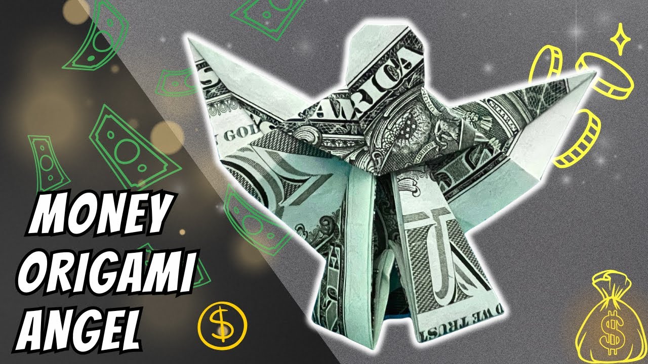 🎁 Money Origami Angel – A Unique Handmade Gift! 💸 - YouTube