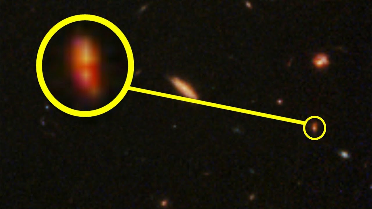 NASA James Webb Space Telescope Capture Single Red Universe in The ...