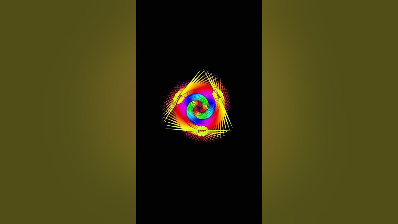 Amazing Geometric Graphics Pattern using Python turtle 🐢 #python #viral #trending #design #459 ...