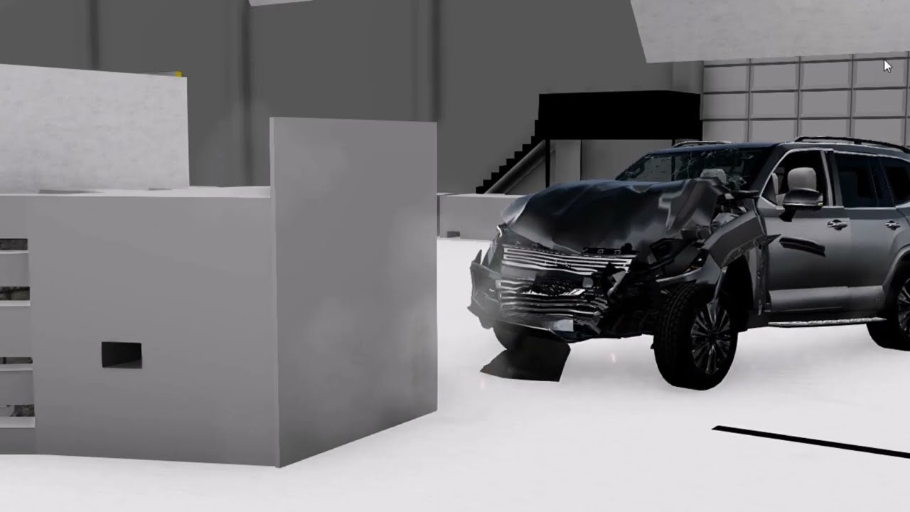 2022 Procyon Centauri small overlap crash test - YouTube