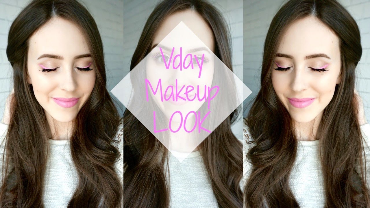 Affordable Valentine's Day Makeup Look | Beauty with Emily Fox - YouTube