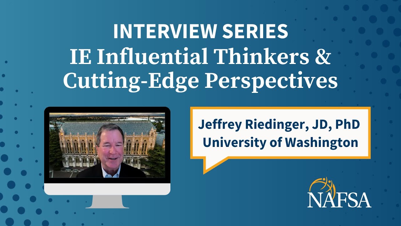 Interview with Jeff Riedinger: IE Influential Thinkers & Cutting-Edge ...