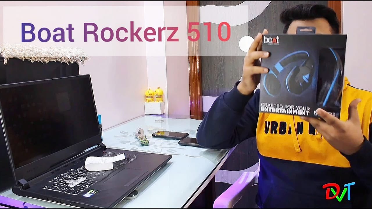 Boat Rockerz 510 Wireless Headphone 🎧 unboxing & Review ||D VLOGTECH ...
