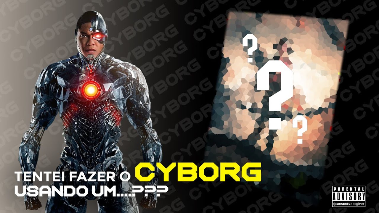 CYBORG USANDO HEADPHONE DA RAZER| PHOTOSHOP TUTORIAL - YouTube