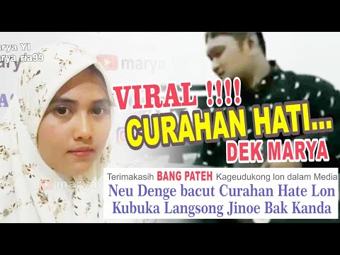 Balasan panton marya untuk bang pateh ( CURAHAN HATE DEK MARYA ) - YouTube