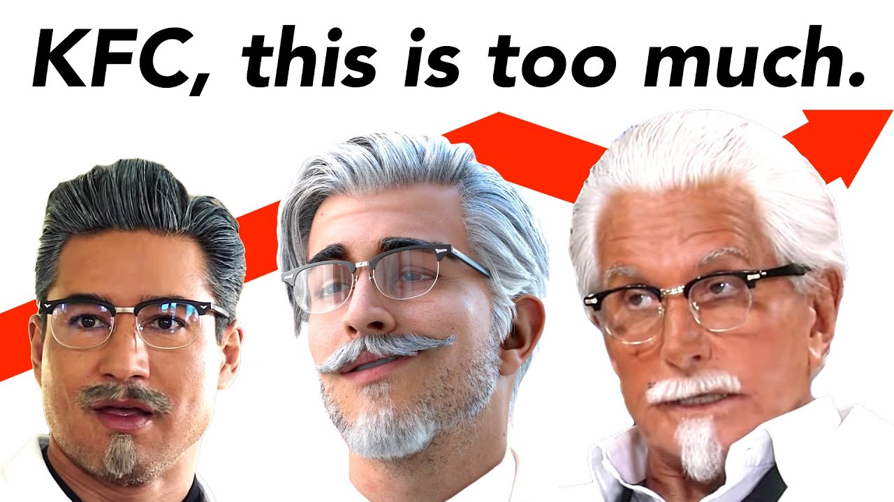 3 Times KFC Turned Colonel Sanders into a Hot Model - YouTube