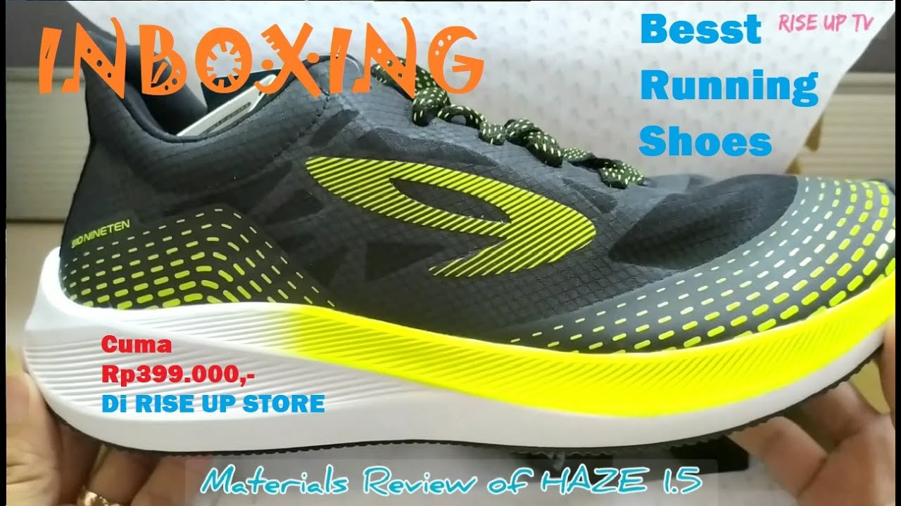 UNBOXING TIME FOR 910 HAZE 1.5 Running Shoes - Materials Review - YouTube