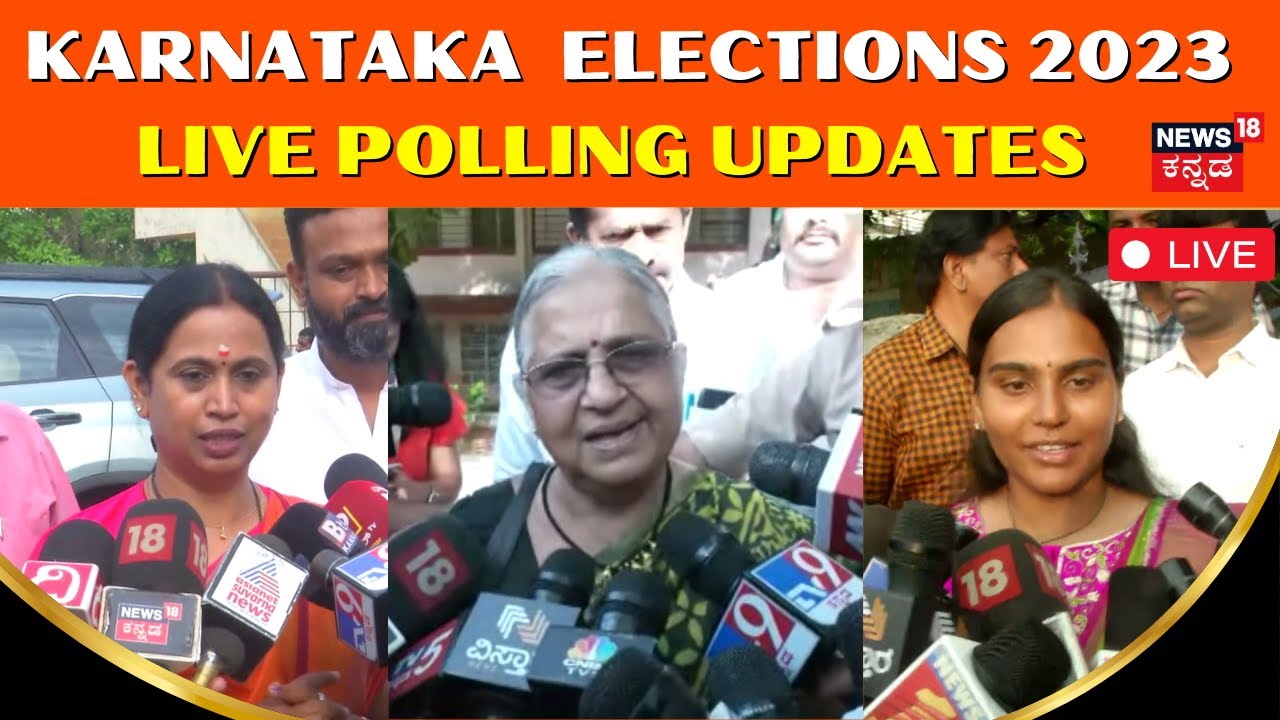 Karnataka Elections 2023 Voting LIVE Updates | Congress Vs BJP ...