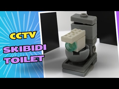 Building CCTV Skibidi Toilet In LEGO || How to Build CCTV Skibidi ...