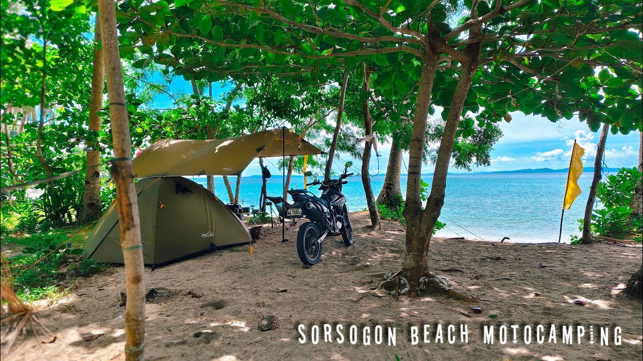 590 kms SORSOGON RIDE & MOTOCAMPING, SILENT VLOG, JUST CAMPING WITH THE ...