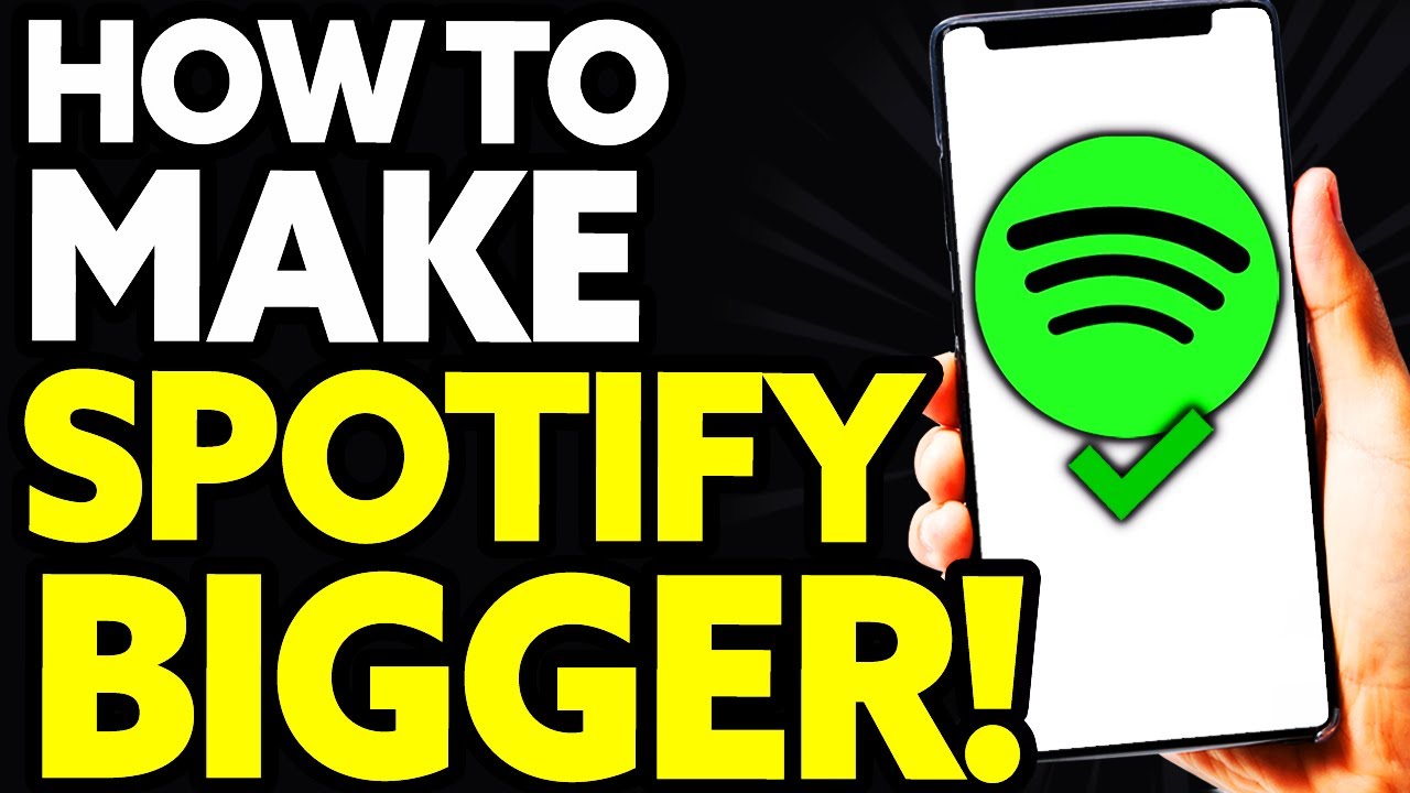 How To Make Spotify Bigger on Lock Screen [Quick and Easu] - YouTube