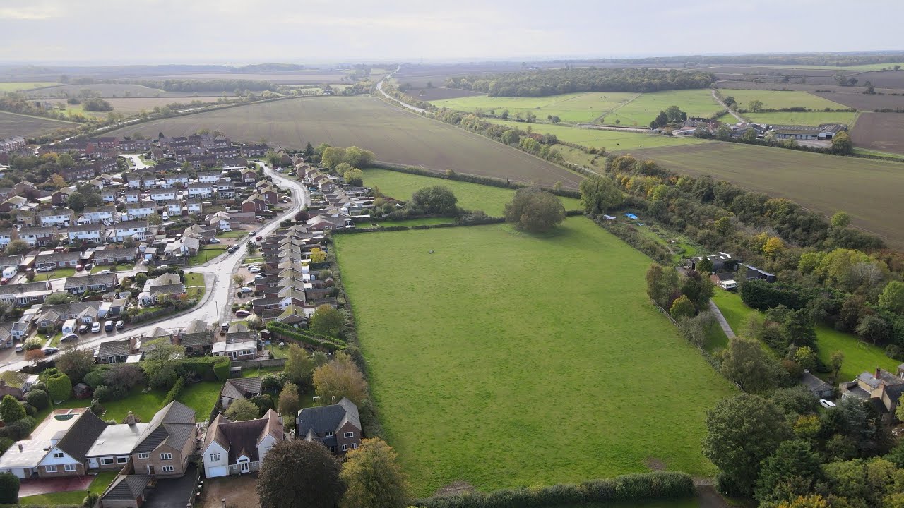 Bozeat from the air - YouTube