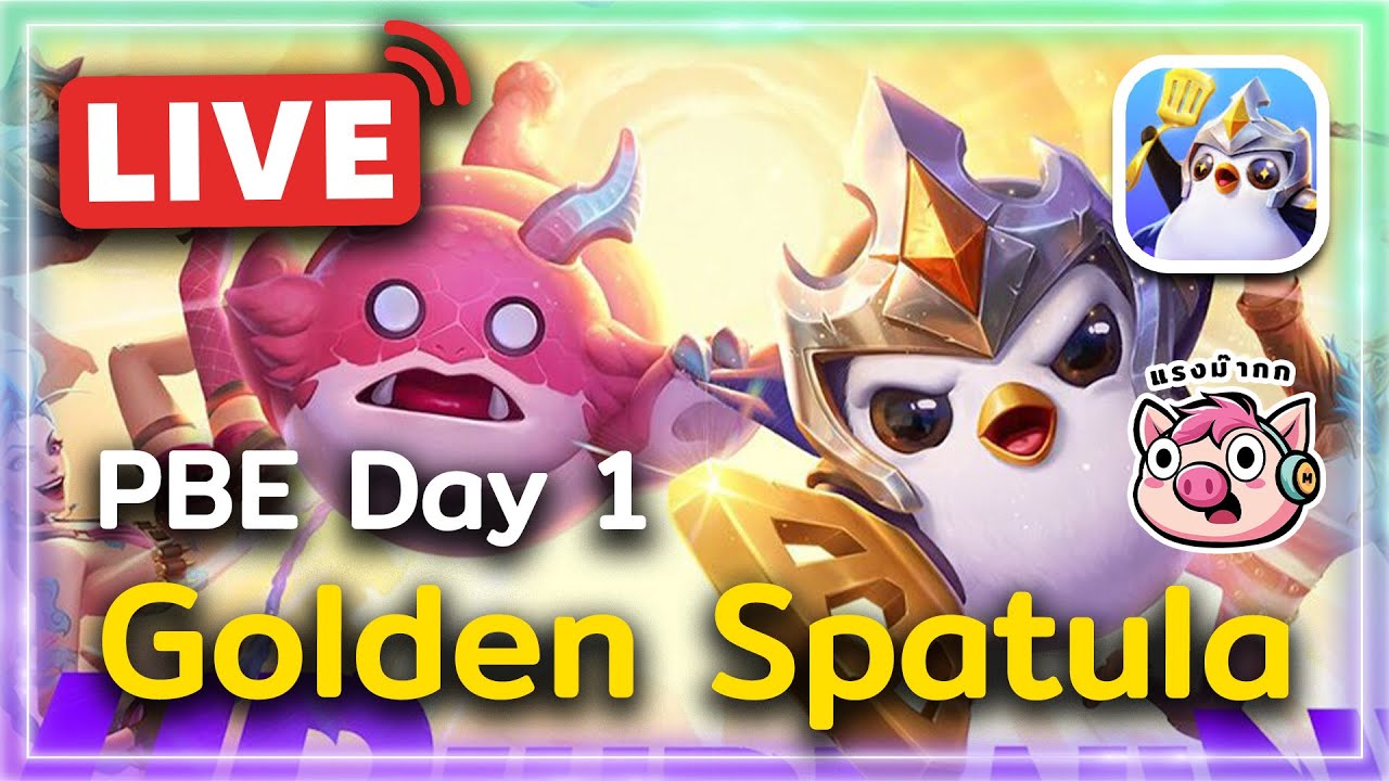 🔴LIVE Golden Spatula PBE#1 มาแล้วเริ่มเล่นไปด้วยกัน - YouTube