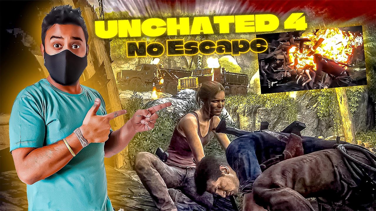 Uncharted 4 chapter 20 - No Escape - 4K HDR Gameplay - YouTube