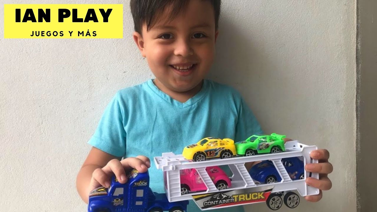 CARRITOS NUEVOS con IAN PLAY / remolcador / Juguetes para NIÑOS ...