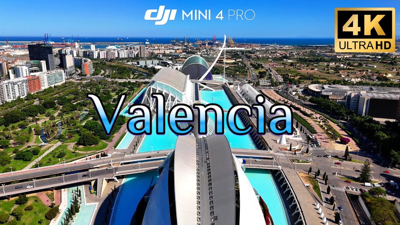 Valencia, Spain 🇪🇸 City of Arts and Sciences 4K Drone Footage - YouTube