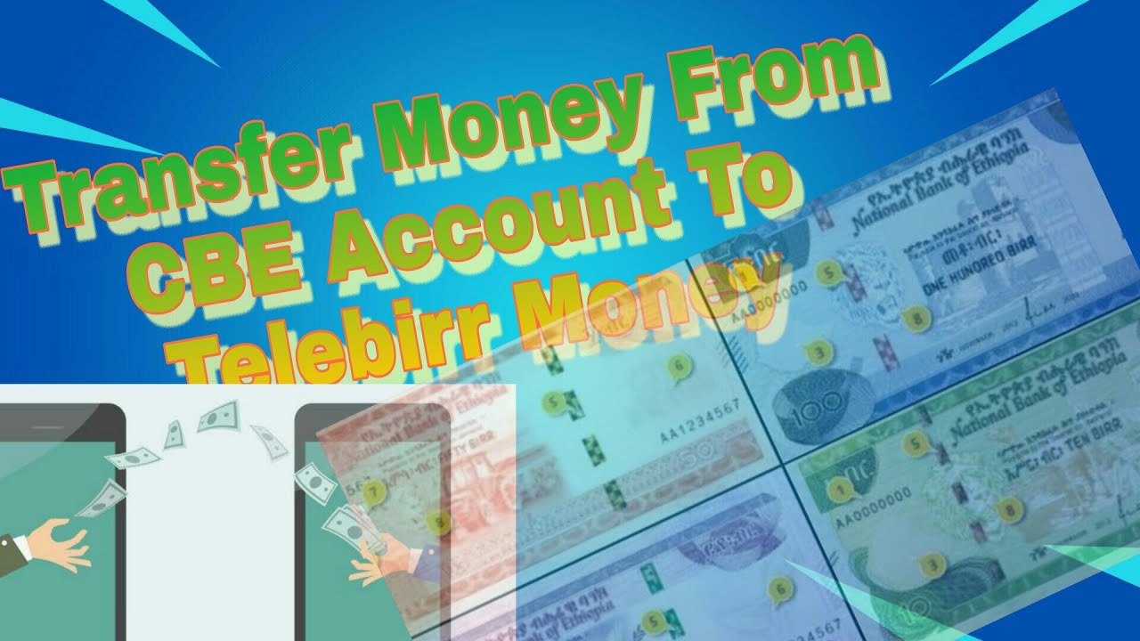 Transfer money 💰💵 From CBE Account to Telebirr mobile money - YouTube