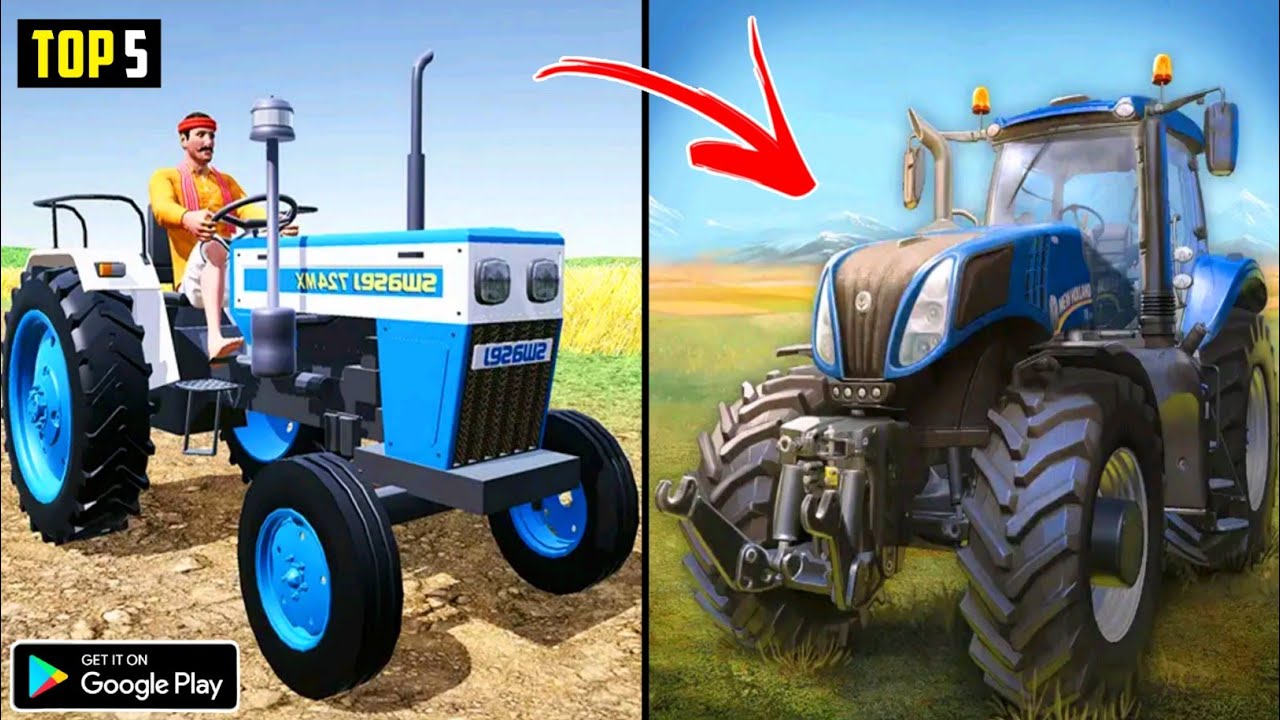 Top 5 Realistic Farming Games For Android - Top 5 Farming simulator ...