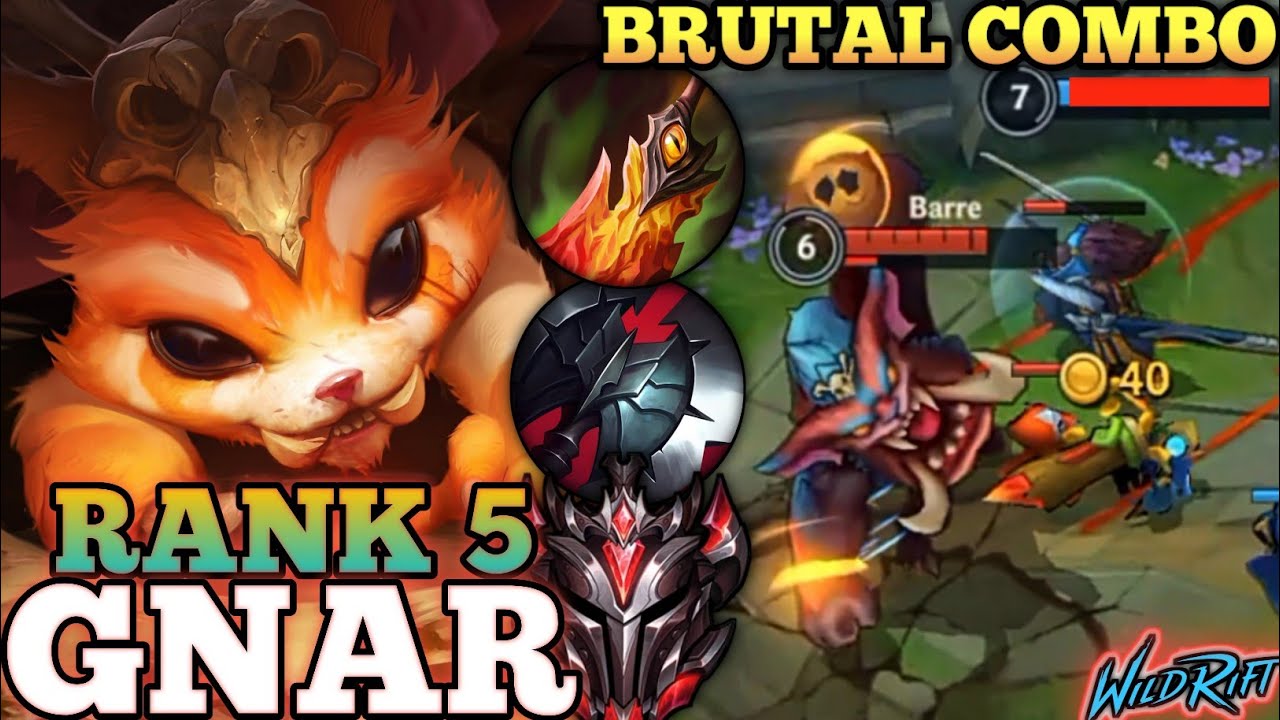 GNAR LATEGAME MONSTER MVP PLAY! BROKEN META BUILD ABUSE - TOP 5 GLOBAL ...