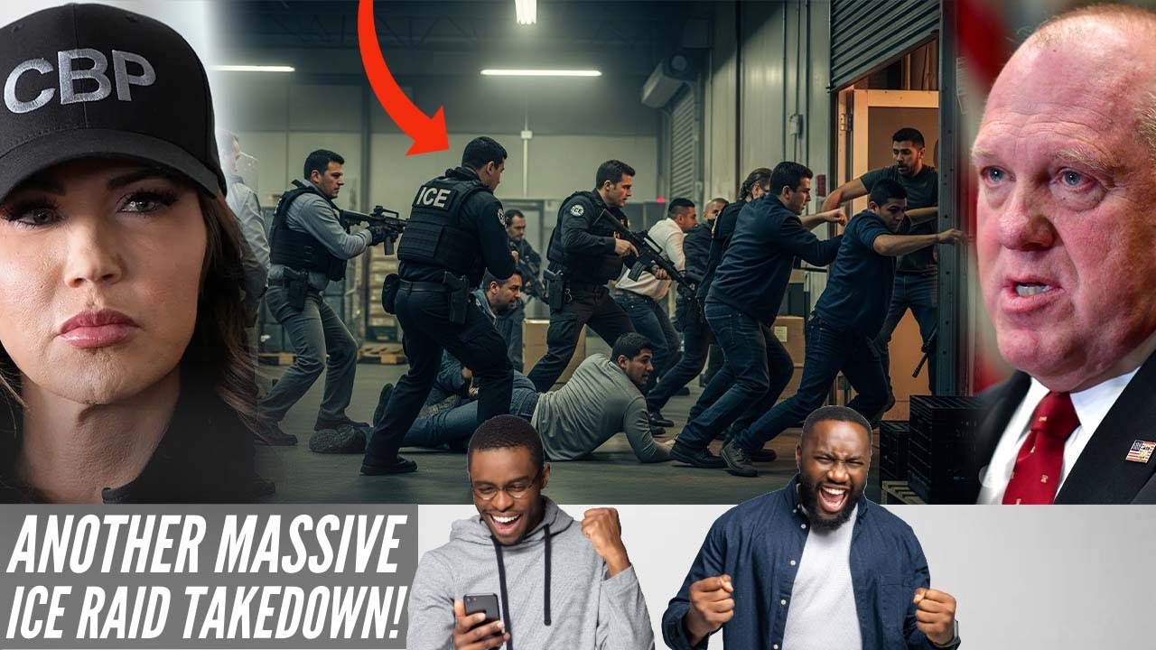 MASSIVE ICE RAID TAKEDOWN In North Carolina Factory...DOZENS In Federal ...