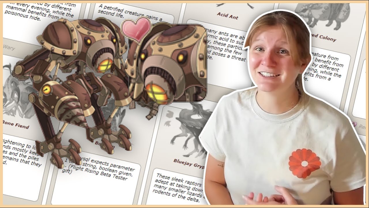 Completing my Flight Rising Bestiary - YouTube